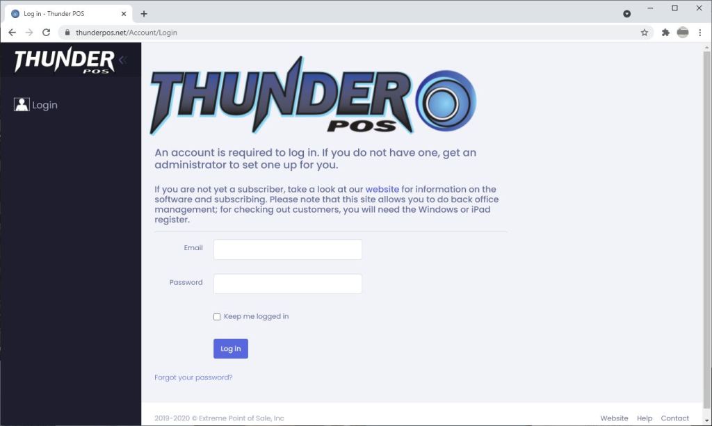 Enterprise Cloud POS - ThunderPOS