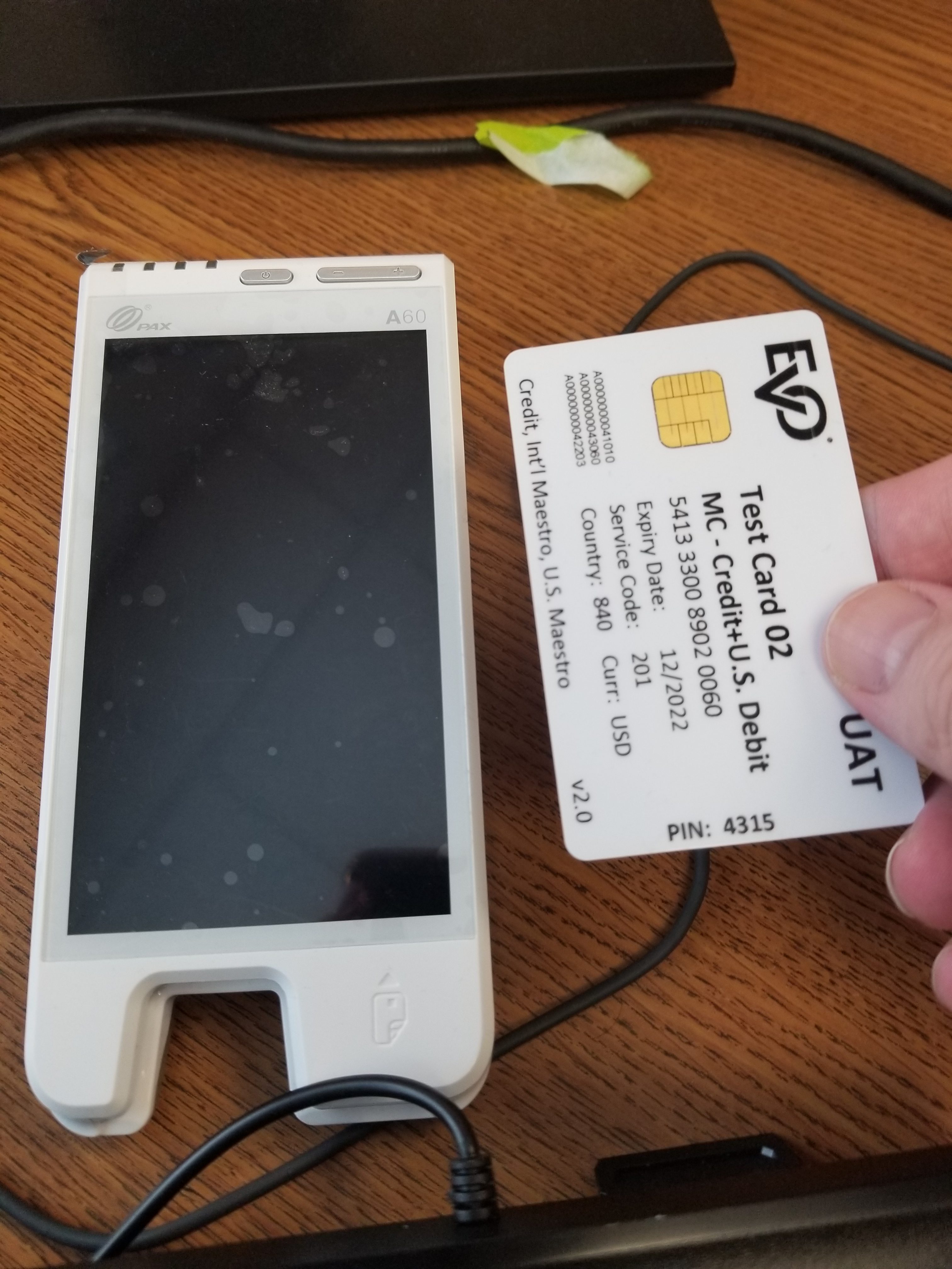 PAX Devices now supported through EVO – ThunderPOS