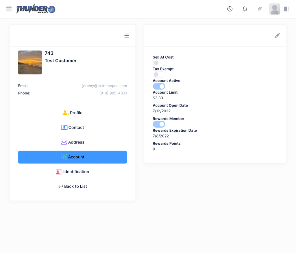 ThunderPOS.net Web Experience – ThunderPOS