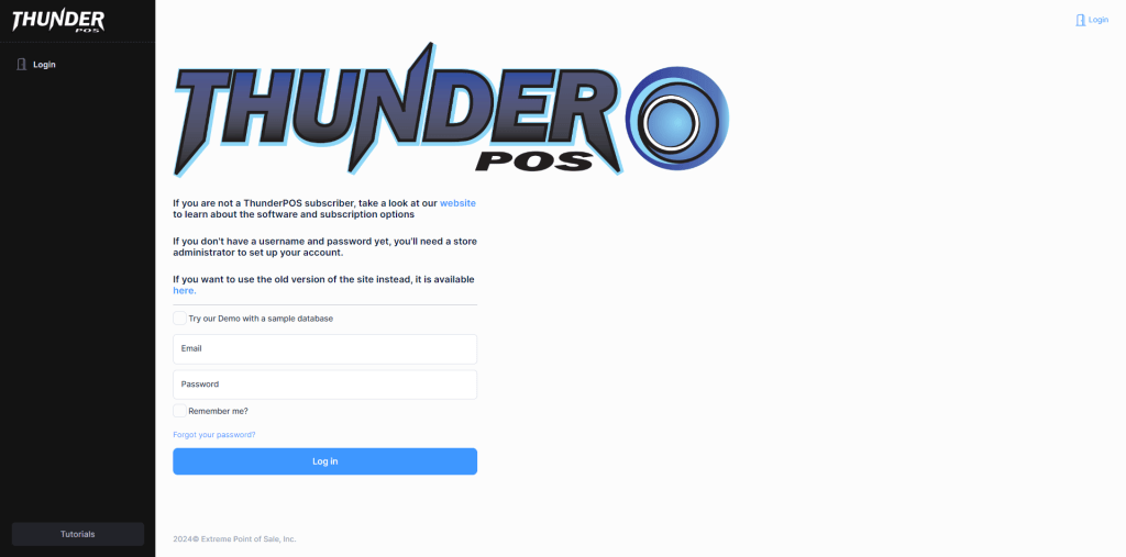 Enterprise Cloud POS - ThunderPOS